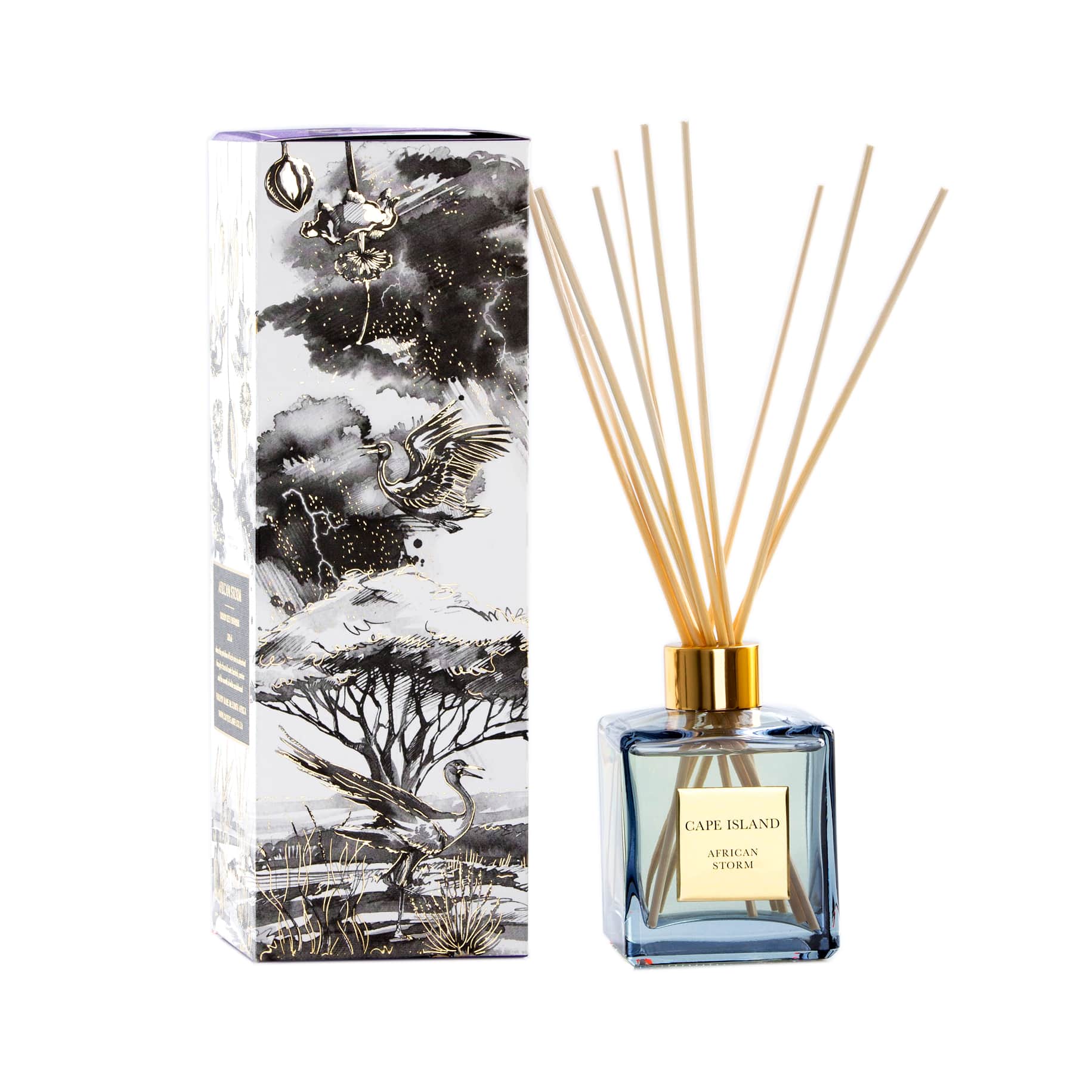 African Storm Fragrance Diffuser 200ml - LCV Designs & Decor Pty Ltd